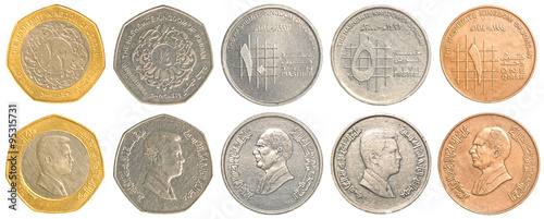 "jordanian dinar coins collection" Stock photo and royalty-free images ...