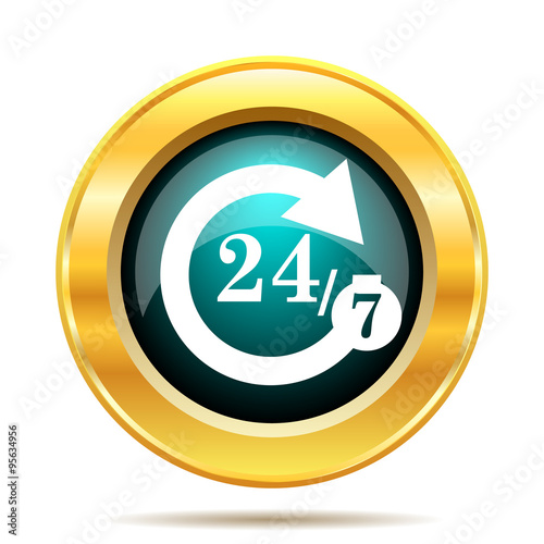 "24/7 icon" Stock photo and royalty-free images on Fotolia.com - Pic ...