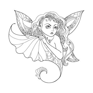Pixie Mythical Creature Drawing