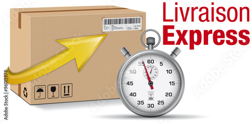 "Livraison Express" fichier vectoriel libre de droits sur la banque d ...
