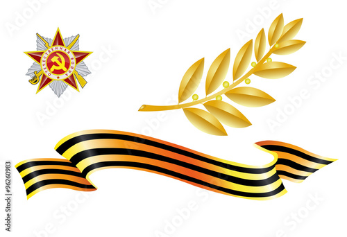 "Георгиевская лента" Stock image and royalty-free vector files on ...