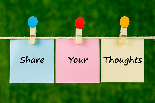 Imágenes de Share Your Thoughts: descubre bancos de fotos ...