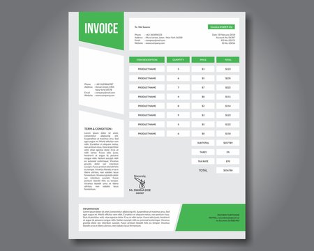 "Invoice Template" Bilder – Durchsuchen 3,073 Archivfotos ...