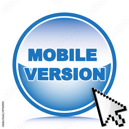 "mobile version icon" Stock image and royalty-free vector files on ...