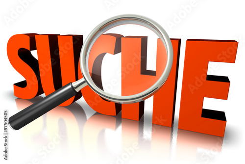 "SUCHE" Stockfotos und lizenzfreie Bilder auf Fotolia.com - Bild 97504505