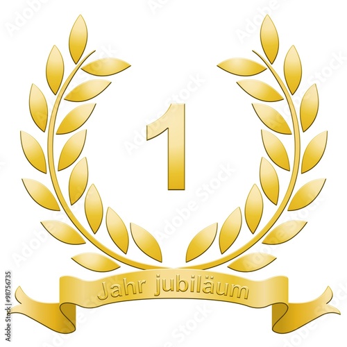 "1 Jahr Jubiläum." Stock photo and royalty-free images on Fotolia.com ...