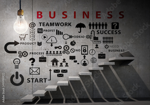 "Great plan for success achieving" Stockfotos und lizenzfreie Bilder ...