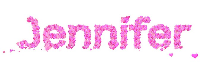 23 Name Woman Female Jennifer Wall Murals - Canvas Prints - Stickers ...