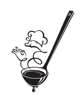Soup Ladle Drawing