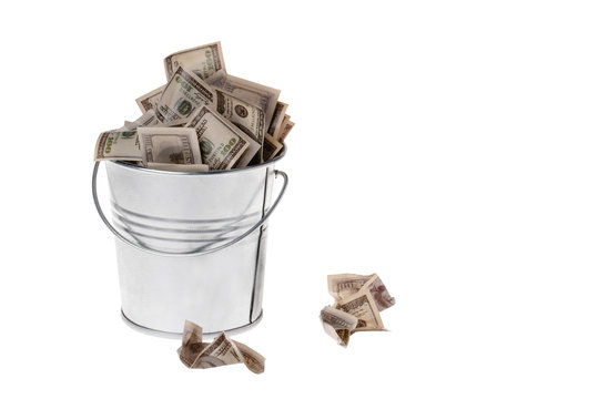 Bucket Of Cash