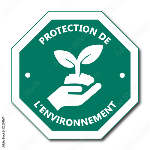"Logo protection de l'environnement." fichier vectoriel libre de droits ...