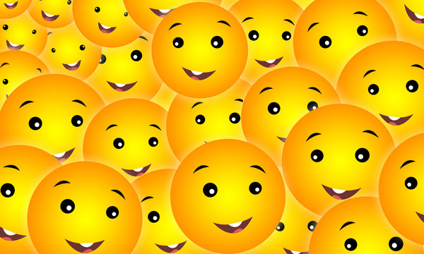 Colorful Smileys Wallpapers