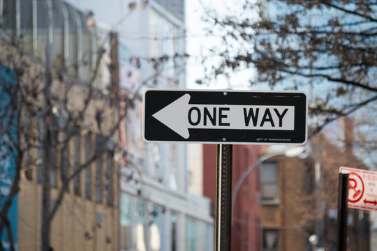 "One Way Sign" Images – Browse 833 Stock Photos, Vectors, and Video ...