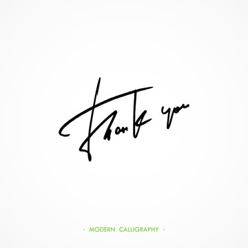 Cursive Thank You Font Images – Browse 1,192 Stock Photos, Vectors, and ...