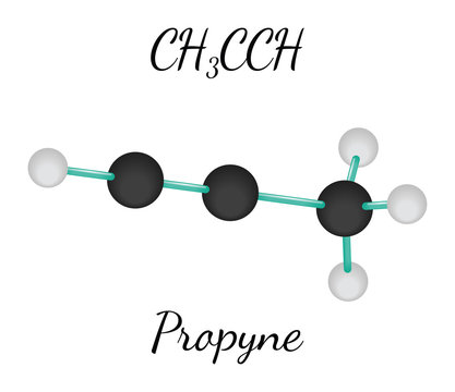 Structural Formula Of Propyne