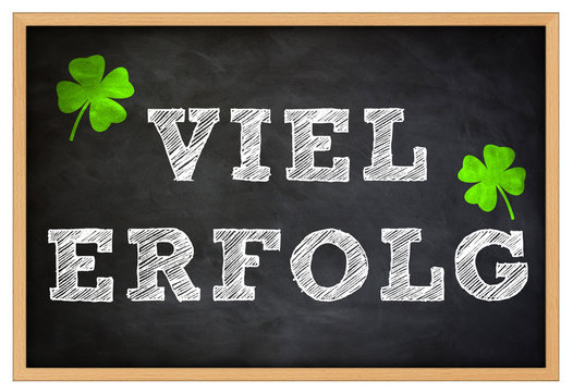 "Viel Erfolg" Images – Browse 251 Stock Photos, Vectors, and Video ...