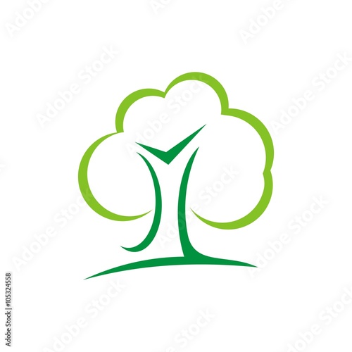 "simple tree logo" Stock image and royalty-free vector files on Fotolia ...