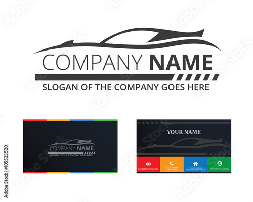 "Car Logo , vector Business Card" Stock image and royalty-free vector ...