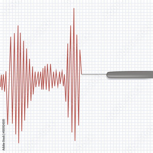 "Lie detector test.Vector illustration. " Stock image and royalty-free ...