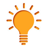 "Logo ampoule." fichier vectoriel libre de droits sur la banque d ...