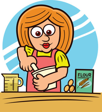 Mixing Bowl Cartoon Images – Browse 1,844 Stock Photos, Vectors, and ...