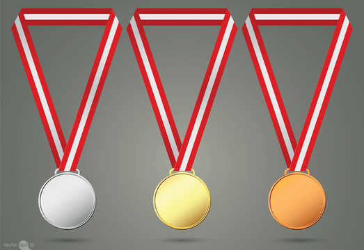 Gold Medal Template Images – Browse 1,395,255 Stock Photos, Vectors ...