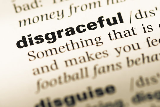 Disgraceful Bilder – Durchsuchen 3,230 Archivfotos, Vektorgrafiken und ...