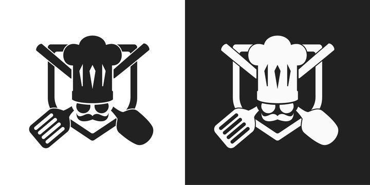 Afbeeldingen over "Cook Logo" – Blader in stockfoto's, vectoren en ...