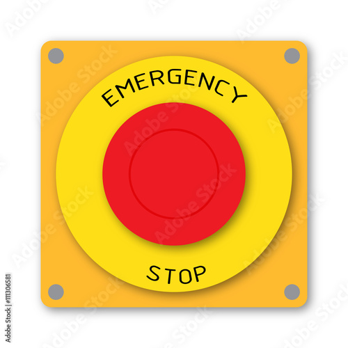 "Emergency stop button" Stock image and royalty-free vector files on ...