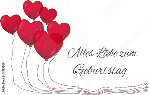 Wunderschöne Alles Liebe Zum Geburtstag Schrift Fotos