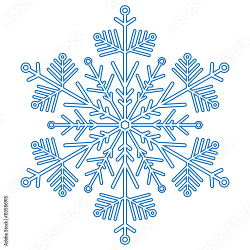 "Pretty Round Snowflake" Stock photo and royalty-free images on Fotolia ...