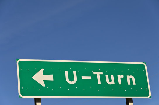 U Turn Ok Sign
