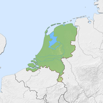 Netherlands Physical Features
