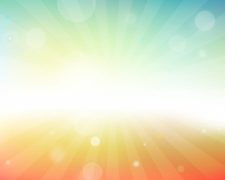 Summer Abstract Background Hd