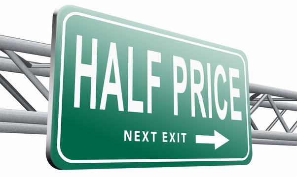 "Half Price Sale" Images – Browse 134 Stock Photos, Vectors, and Video ...