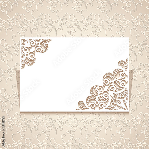 Invite Corners Template