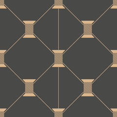 Sewing fabric with Spool of thread texture seamless pattern. - CottonBee
