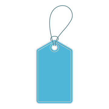 Blue Price Tag Clip Art