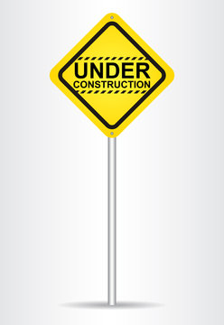 "Under Construction Road Sign" Images – Browse 85 Stock Photos, Vectors ...