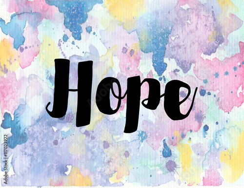 "Watercolor Hope" Stock photo and royalty-free images on Fotolia.com ...