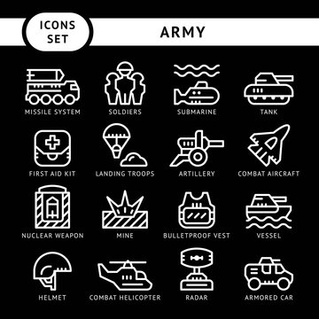 Army Icons Images – Browse 241,263 Stock Photos, Vectors, and Video ...