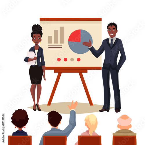 People Presenting Clipart
