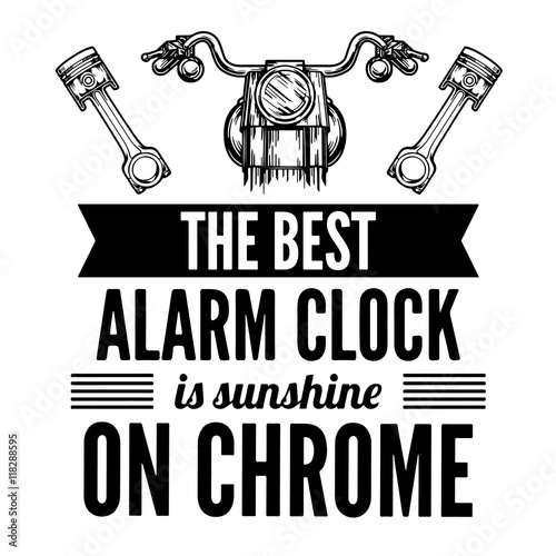 "Vector quote about motorcycles and bikers" Stockfotos und lizenzfreie ...