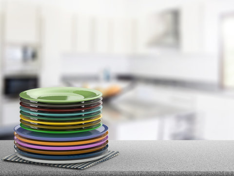 "Stack Of Dishes" Images – Browse 57 Stock Photos, Vectors, and Video ...