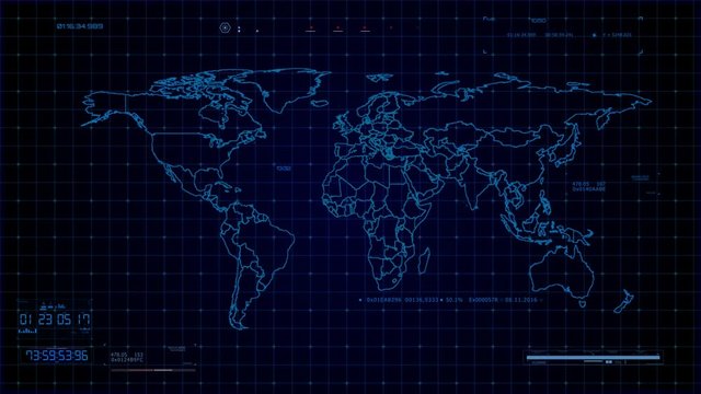 "Futuristic World Map" Images – Browse 264 Stock Photos, Vectors, and ...