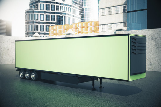 Cargo Trailer Mockup Images – Browse 3,363 Stock Photos, Vectors, and ...