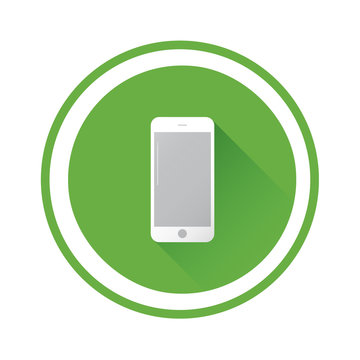 Green Mobile Icon