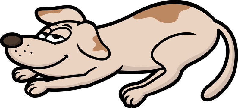 Lazy Dog Clipart No Background