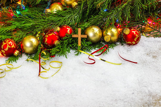 Religious Christmas Card Borders