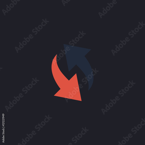 "reload computer symbol" Stock image and royalty-free vector files on ...